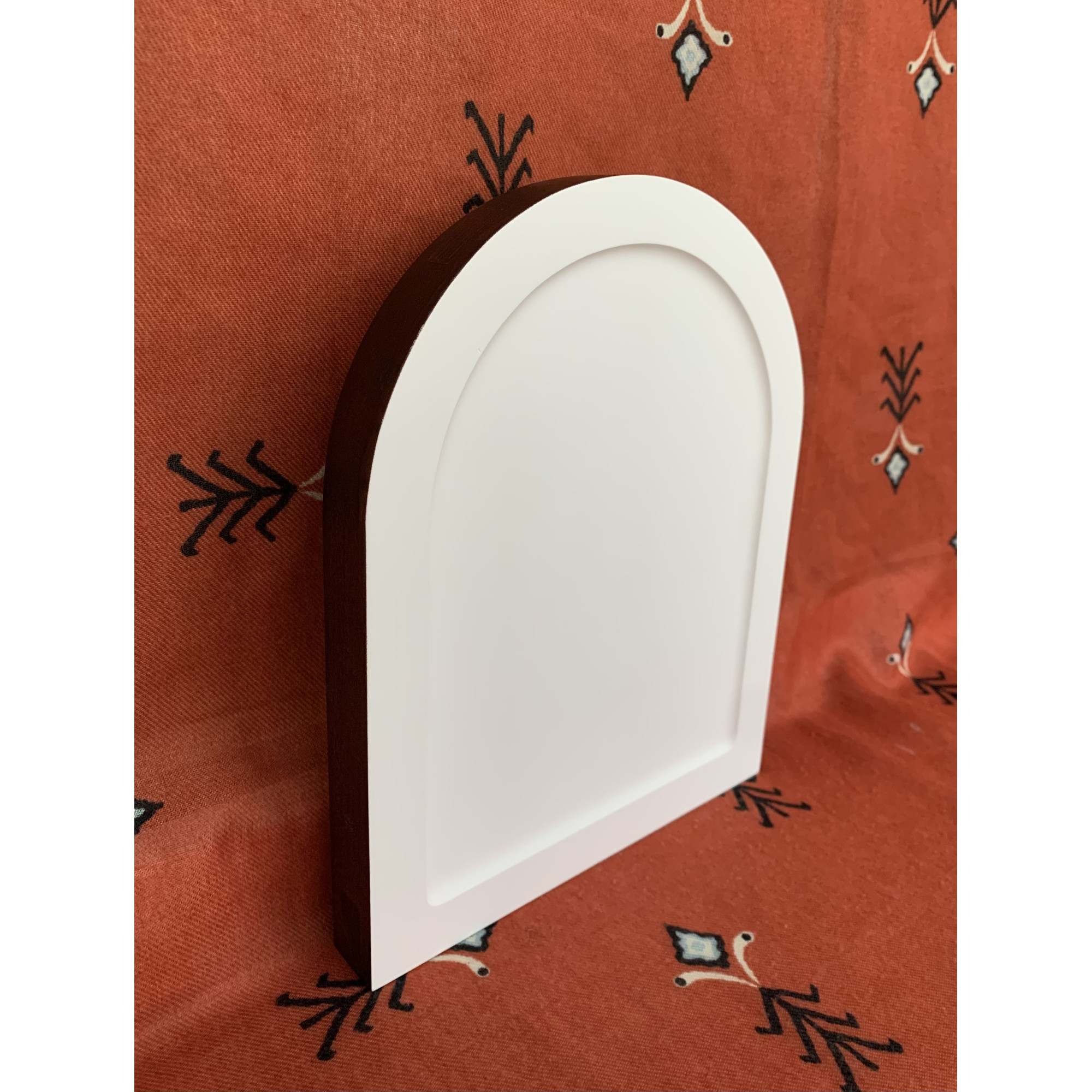 Icon board with round top Icon wooden board with levkas gesso with ...